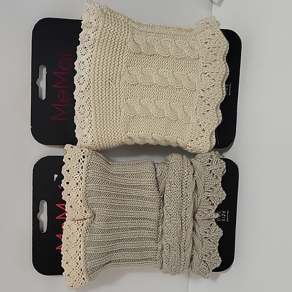 Memoi | Accessories | Memoi Lacecrochet Boot Toppers | Poshmark